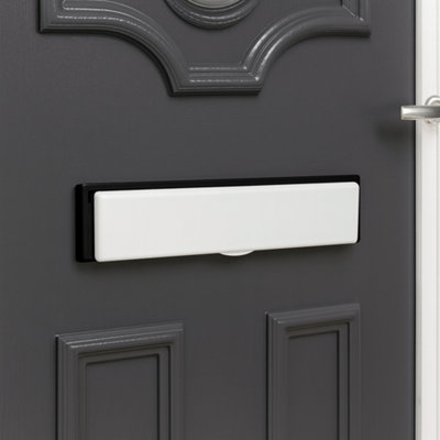 UAP iPlate 12" Premium White Powder Coat on Aluminium Letterplate ...