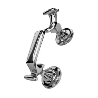 UAP Large Traditional Doctor Door Knocker - Satin Stainless | DIY at B&Q