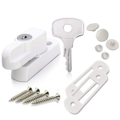 UAP Lockable Window Sash Jammer - Key Locking uPVC Window & Door ...