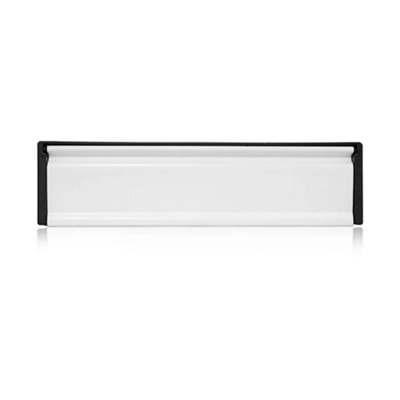 UAP Petit 10" Satin Silver Aluminium Draught Proof Letterbox for uPVC ...