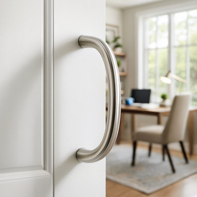 UAP Pull Handle - D Shaped - 300mm - Nanocoast | DIY at B&Q