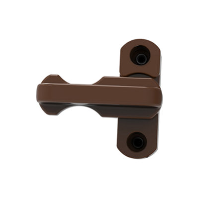UAP Sash Jammer - Brown - uPVC Window & Door Lock - Extra Security with Easy Fit