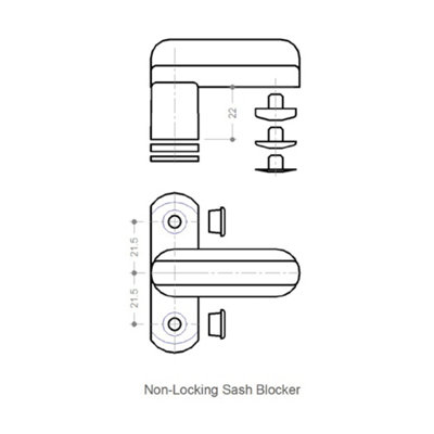 UAP Sash Jammer - Sash Guard - UPVC Window & Door Restrictors, Pack of ...