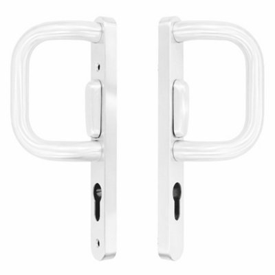 UAP Sliding Patio Door Handles Pair 219mm x 30mm in Stainless Steel ...