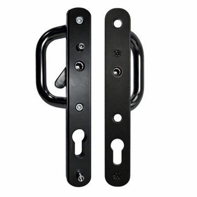 UAP Sliding Patio Door Handles Pair 219mm x 30mm in Stainless Steel ...
