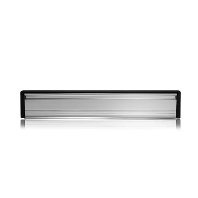 UAP Slimline 12" Polished Silver Amluminium Letterplate- Internal ...