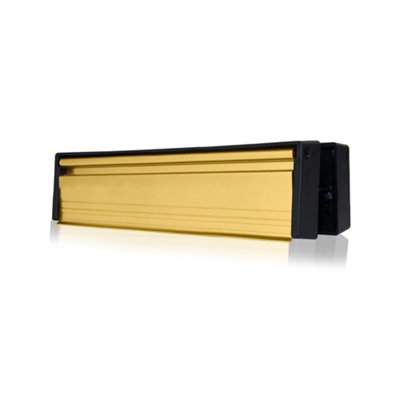 UAP Slimline 12" Stainless Steel Letterplate Letterbox for Composite ...