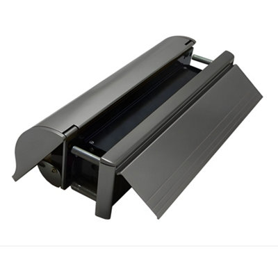 UAP Soterian Premium Graphite Letterplate- Stainless Steel PAS 24 Anti ...