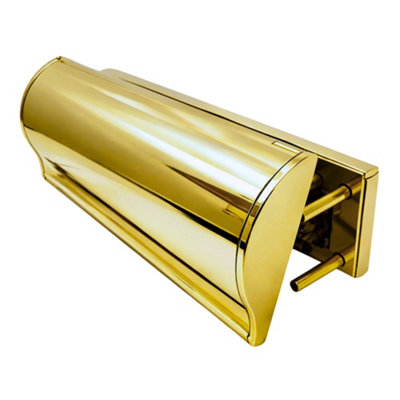 UAP Soterian Premium PVD Gold Letterplate- Stainless Steel PAS 24 Anti ...