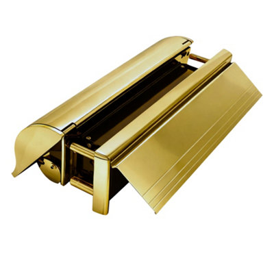 UAP Soterian Premium PVD Gold Letterplate- Stainless Steel PAS 24 Anti ...