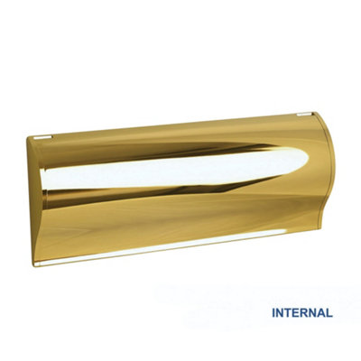 UAP Soterian Premium PVD Gold Letterplate- Stainless Steel PAS 24 Anti ...