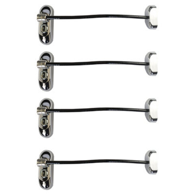 UAP Window Restrictor with Key - Window Safety Locks - 20cm Cable - All ...