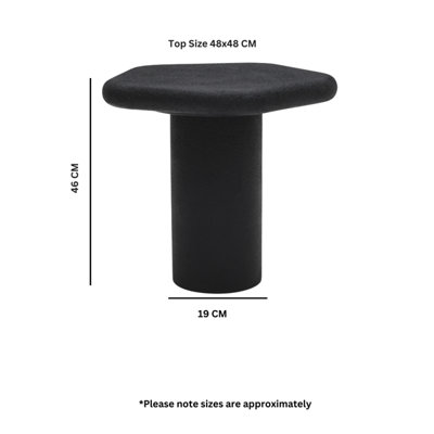 Udaipur Wooden Pentagon End Table