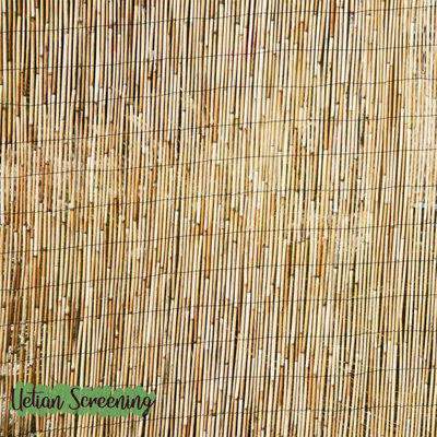 UETIAN Natural Peeled Reed Fence Screening Protection, Privacy And Wind ...
