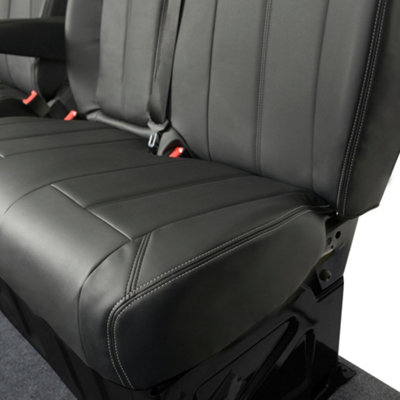 UK Custom Covers Heavy Duty Block Leatherette Front Seat Covers - To ...