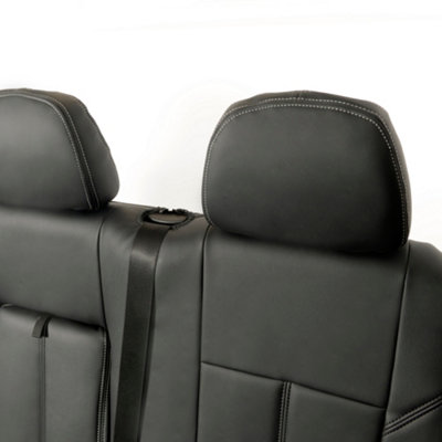 UK Custom Covers Heavy Duty Block Leatherette Front Seat Covers - To ...