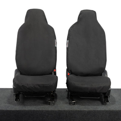 UK Custom Covers Isuzu D-Max 2021+ Black Front Seat Covers - 2 Seats ...