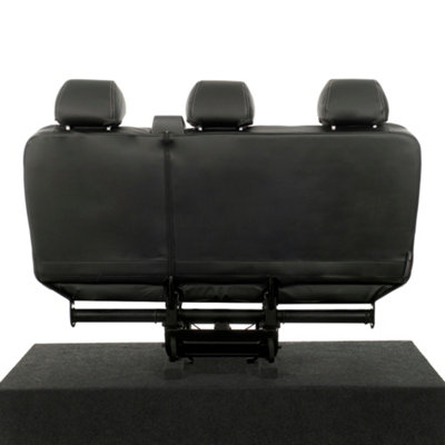 UK Custom Covers Leatherette All Seat Covers - To Fit VW Transporter T6 ...