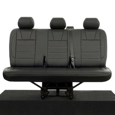 UK Custom Covers Leatherette Rear Bench Seat Covers - To Fit VW ...