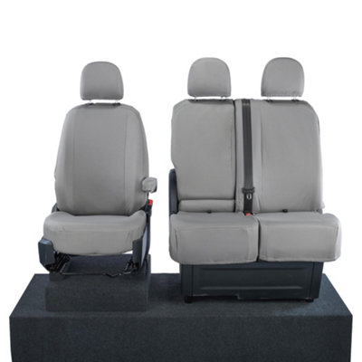 UK Custom Covers MAN TGE 2017+ Grey Front Seat Covers - 3 Seats ...