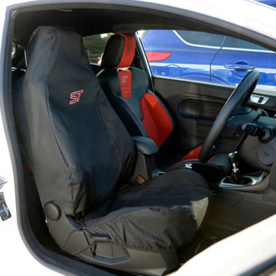 UK Custom Covers Recaro Single Seat Cover with ST Embroidery To Fit Ford Focus ST MK4