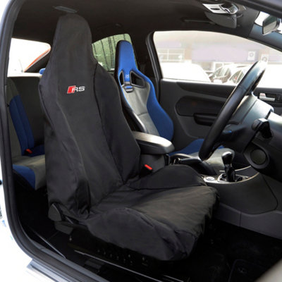 UK Custom Covers Recaro Tailored Single Seat Cover With Logo - To Fit ...