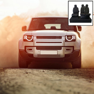 UK Custom Covers Tailored 3rd Row Seat Covers - Fits Land Rover ...