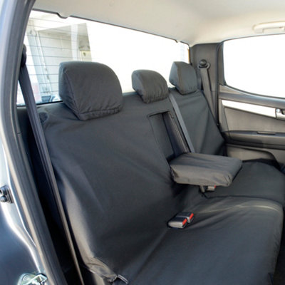 UK Custom Covers Tailored Waterproof Rear Seat Covers - To Fit Isuzu D ...
