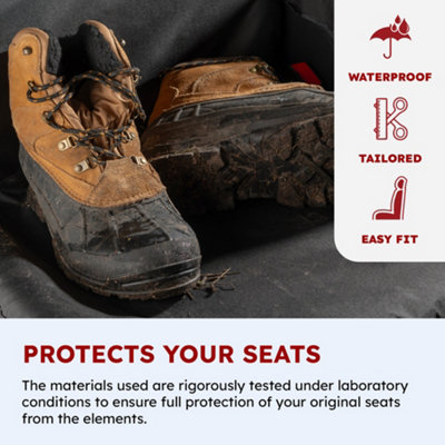 UK Custom Covers Tailored Waterproof Rear Seat Covers - To Fit ...
