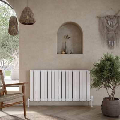 UK Home Living Avalon Bravo Designer Radiator Double 600mm x 614mm ...