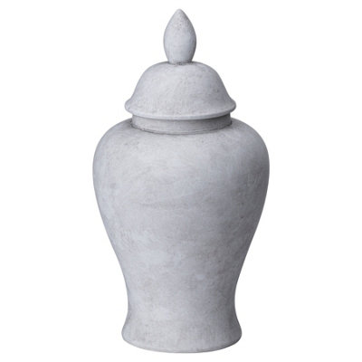UK Homeliving Darcy Stone Ginger Jar