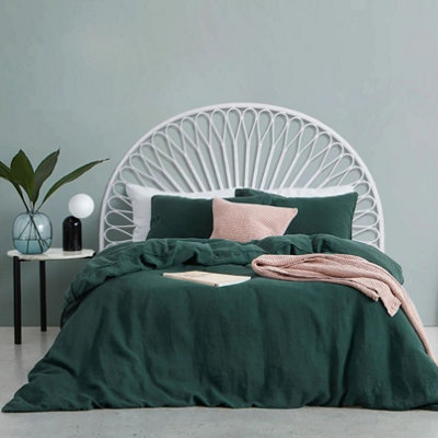 UK HomeLiving Layla King Headboard Black | DIY at B&Q