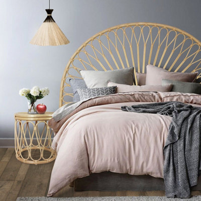 UK HomeLiving Layla King Headboard Natural | DIY at B&Q
