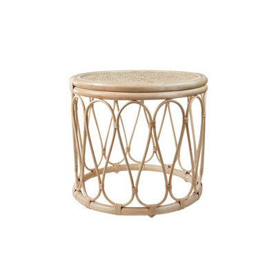 UK HomeLiving Loop Side Table Natural