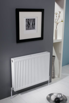 UK Homeliving Type 22 Double Panel Radiator (H)400mm X (W)2200mm | DIY ...