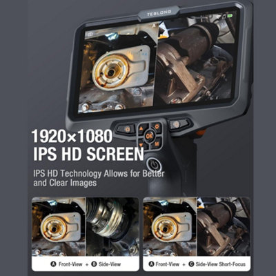 UK Inspection Camera 5m Inspection Camera with Triple Lens and 6-Inch ...