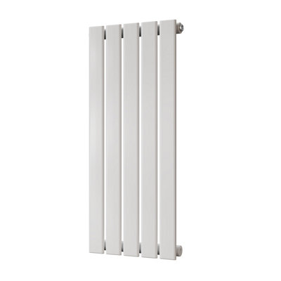UK Radiators 1082BTU H800mm x W340mm White Flat Tube Horizontal ...