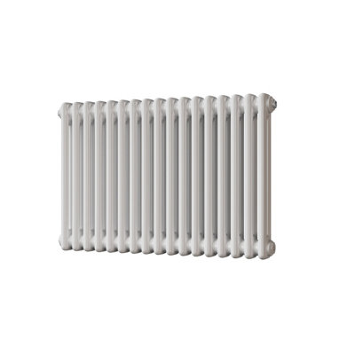 UK Radiators 2221BTU H500mm x W768mm White 2 Column Horizontal ...