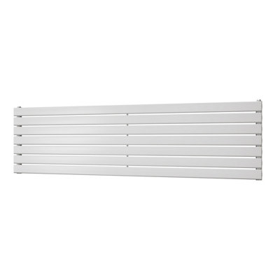 UK Radiators 3149BTU H476mm x W1800mm White Flat Tube Horizontal ...