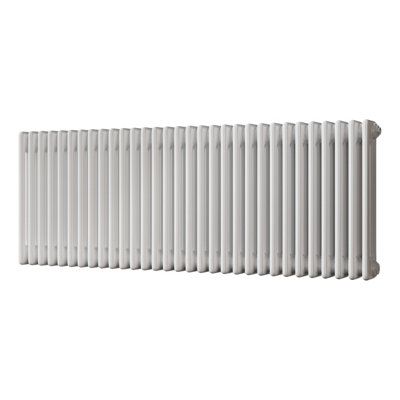 UK Radiators 4924BTU H500mm x W1355mm White 3 Column Horizontal ...