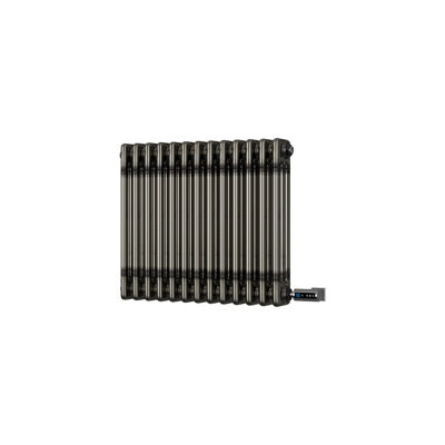 UK Radiators 600W H500mm x W599mm Raw Metal Electric 3 Column ...