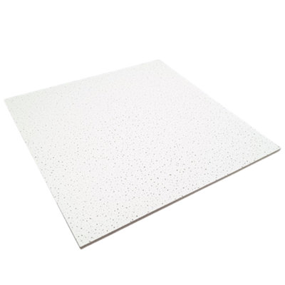 UK Suspended Ceilings Fine Fissured White Acoustic Square Edge ...