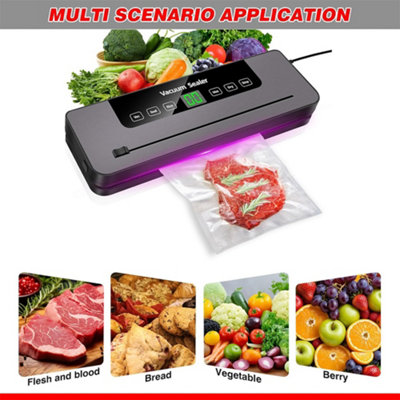 Heat Sealer Wooten Vacuum Sealer Machine, Compact Food Saver Vac Pack ...