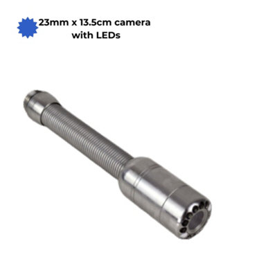 UKIC DrainTek-7 Advanced 30m Drain CCTV Inspection Camera with 7-Inch ...