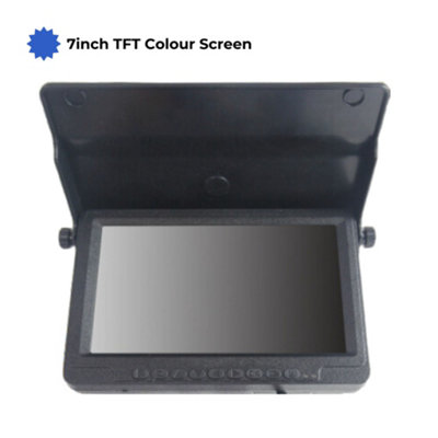 UKIC DrainTek-7 Advanced 30m Drain CCTV Inspection Camera with 7-Inch ...