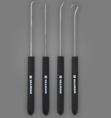 Ullman 4Pc Long Reach Pick And Hook Portable Set 180Mm | DIY at B&Q