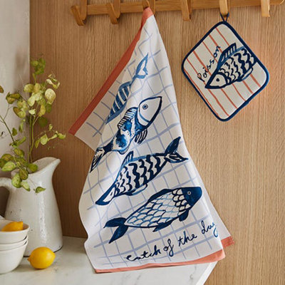 Shop Ulster Weavers Catch of the Day Fish Tea Towel
