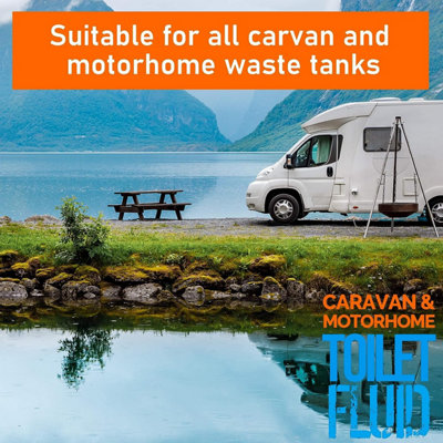 Ultima-Plus XP Caravan & Motorhome Blue Toilet Chemical Fluid Solution ...