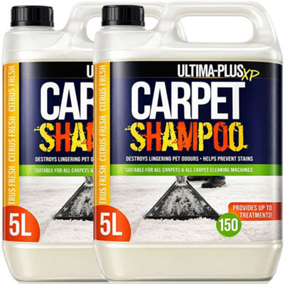 Ultima-Plus XP Carpet Cleaning Shampoo - High Concentrate Cleaning ...