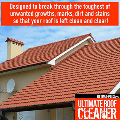Ultima-Plus XP Ultimate Roof Cleaner - Removes Dirt, Grime, Lichen ...